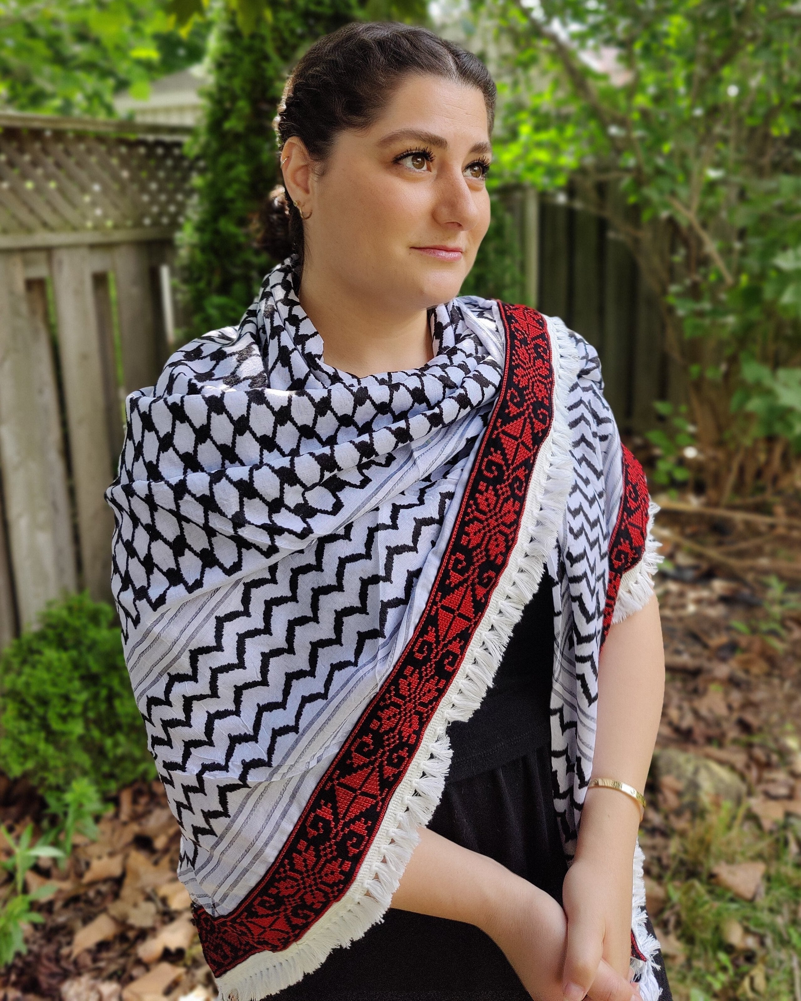Palestinian Keffiyeh (Kufiya) | Authentic Heritage Woven Scarves – The ...