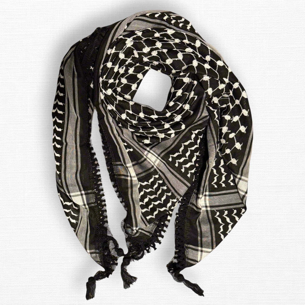 Palestinian Keffiyeh (Kufiya) | Authentic Heritage Woven Scarves – The ...