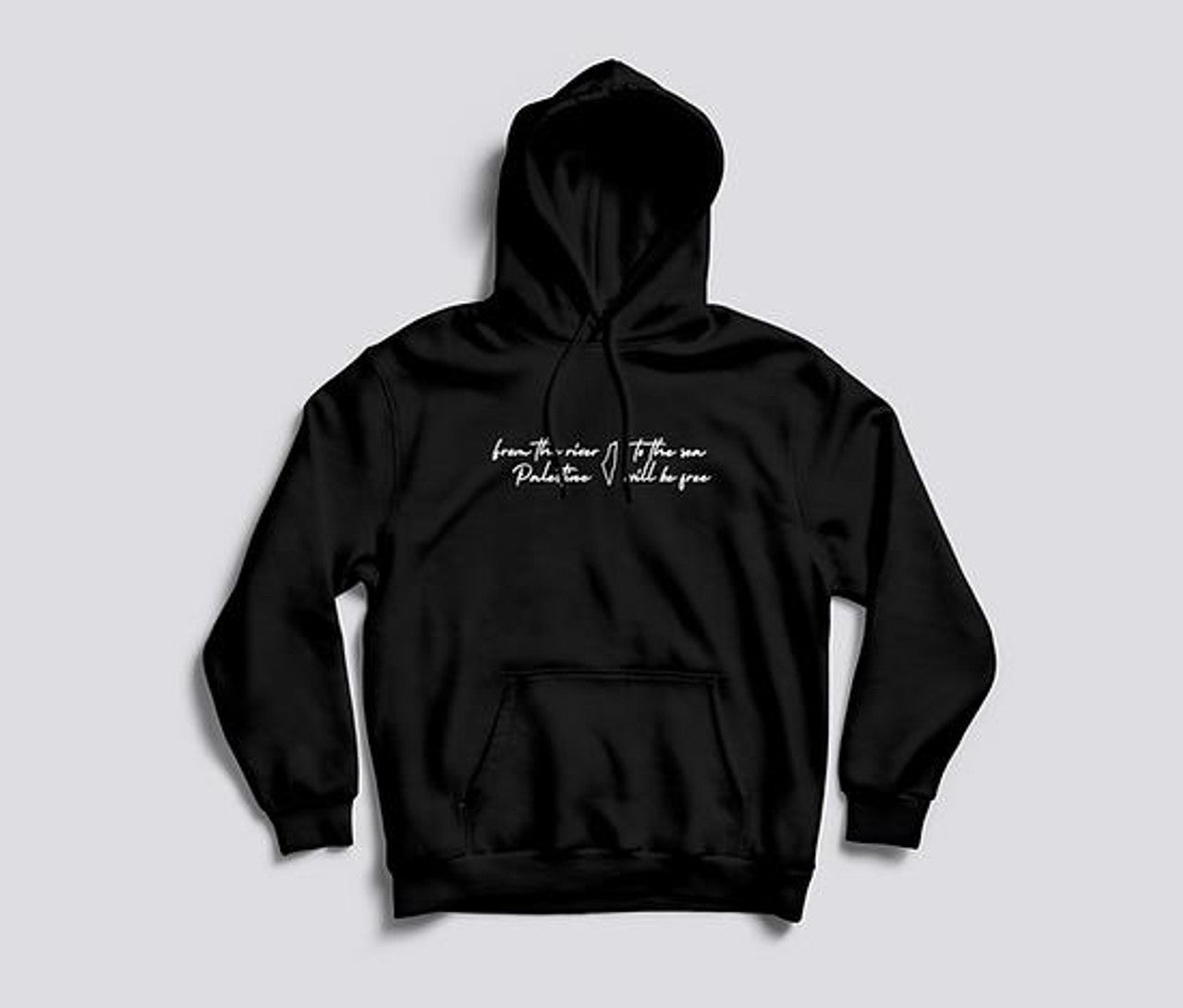 From the River to the Sea Palestinian Hoodie | Handala & Map – The ...